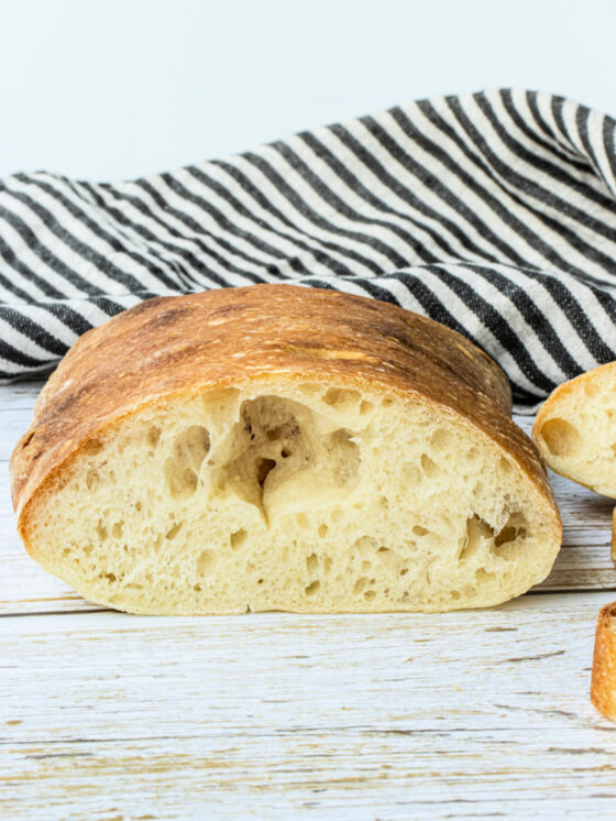 Homemade Italian Ciabatta Bread (with step by step instructions ...