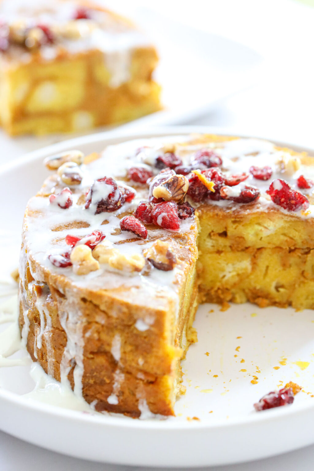 Instant Pot Pumpkin Bread Pudding | Happily Unprocessed