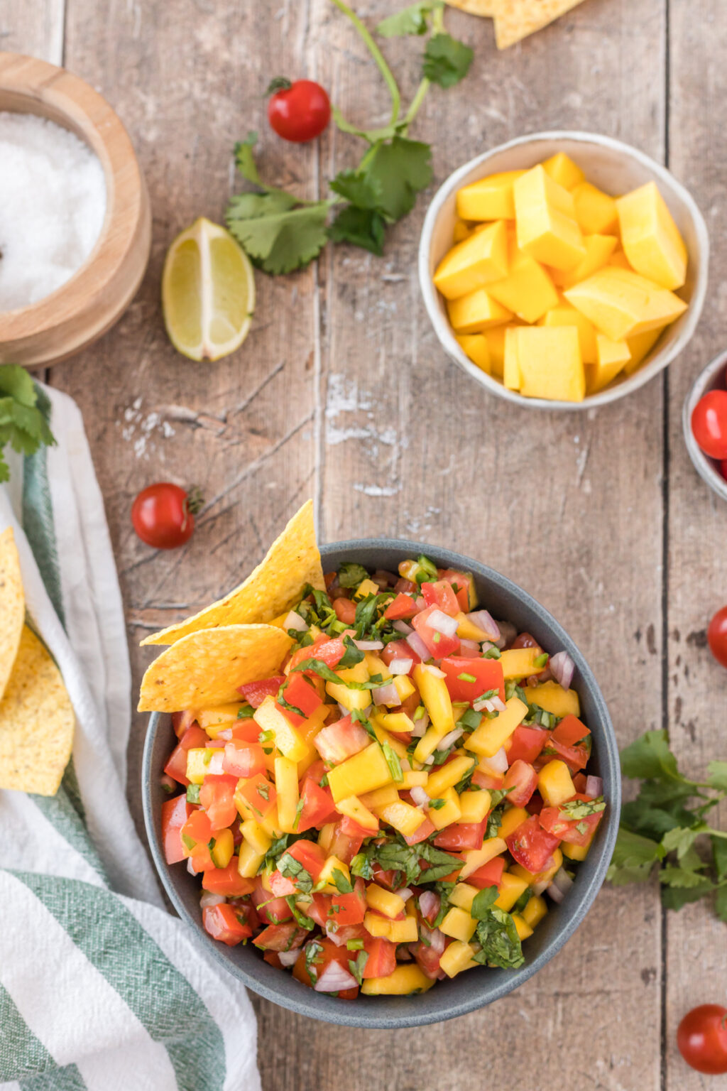 Mango Pico de Gallo | Happily Unprocessed
