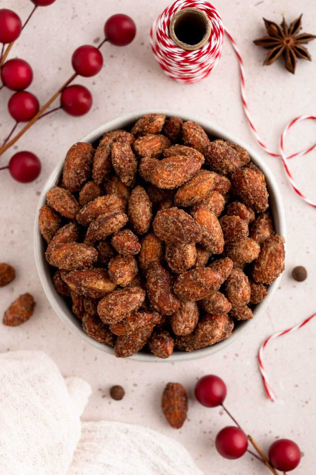 Holiday Candied Almonds | Happily Unprocessed