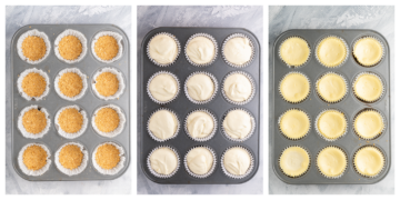 Delicious Mini Cheesecakes with Graham Cracker Crust | Happily Unprocessed