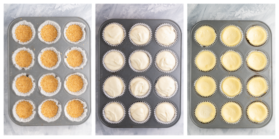Delicious Mini Cheesecakes with Graham Cracker Crust | Happily Unprocessed