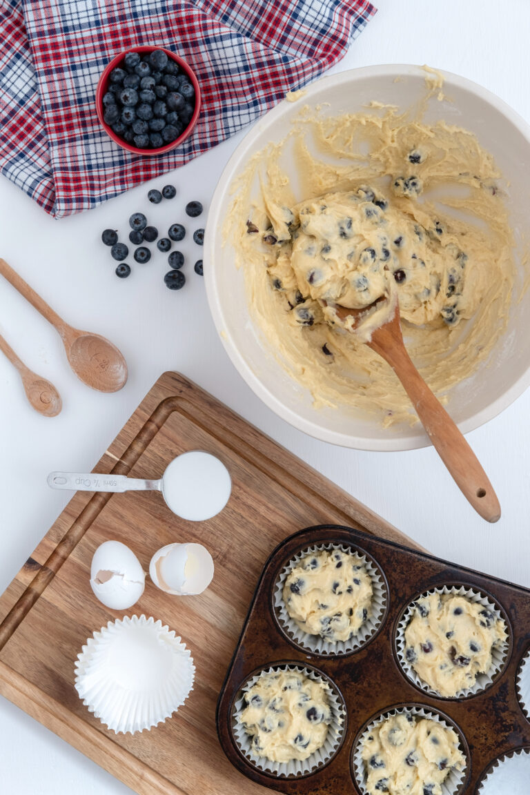 Homemade Blueberry Muffin Recipe | Happily Unprocessed